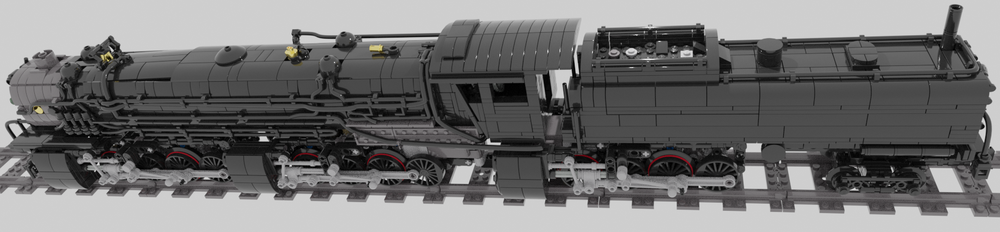 LEGO MOC Virginian 2-8-8-8-4 Triplex "700" by Barduck | Rebrickable ...