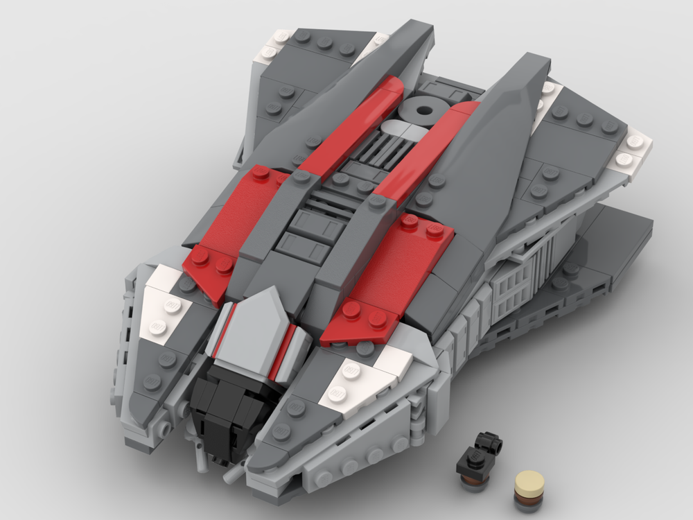 LEGO MOC 1:250 scale vulture by TheRealBeef1213 | Rebrickable - Build ...