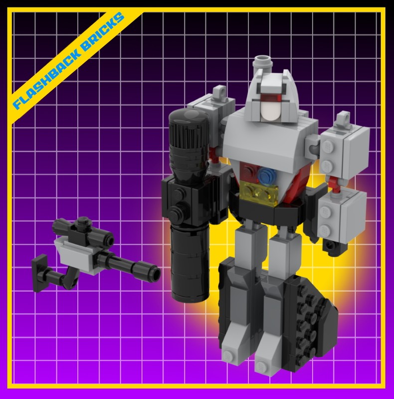 LEGO MOC Decepticon Megatron by Flashback_Bricks | Rebrickable - Build ...