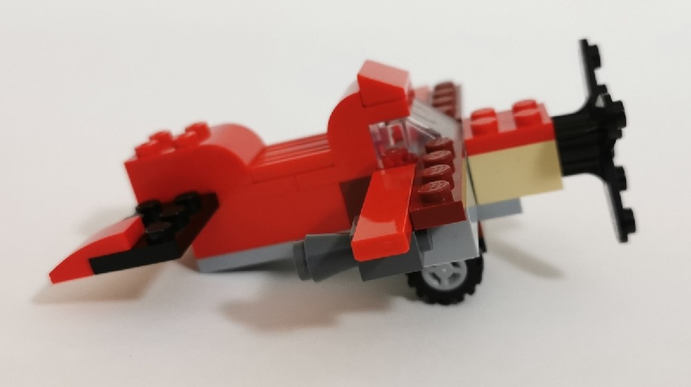 LEGO MOC Red Racing Plane (Alt) by rjurado | Rebrickable - Build with LEGO