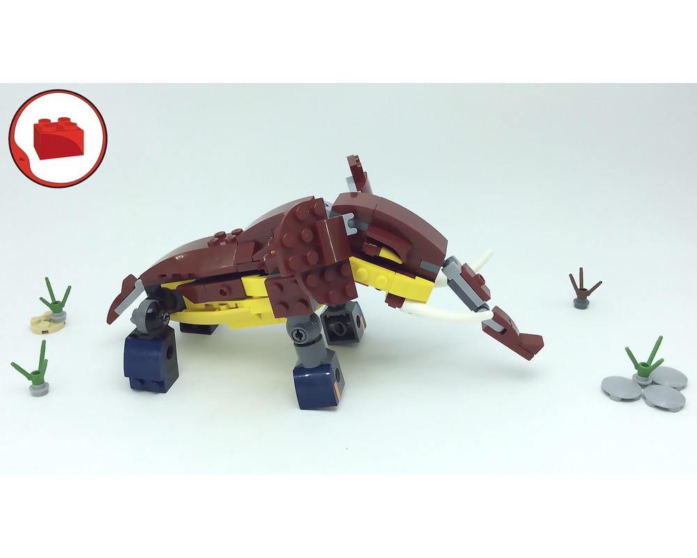 LEGO MOC Mammoth Animal - Lego Creator 31102 by Bricks Ideas ...