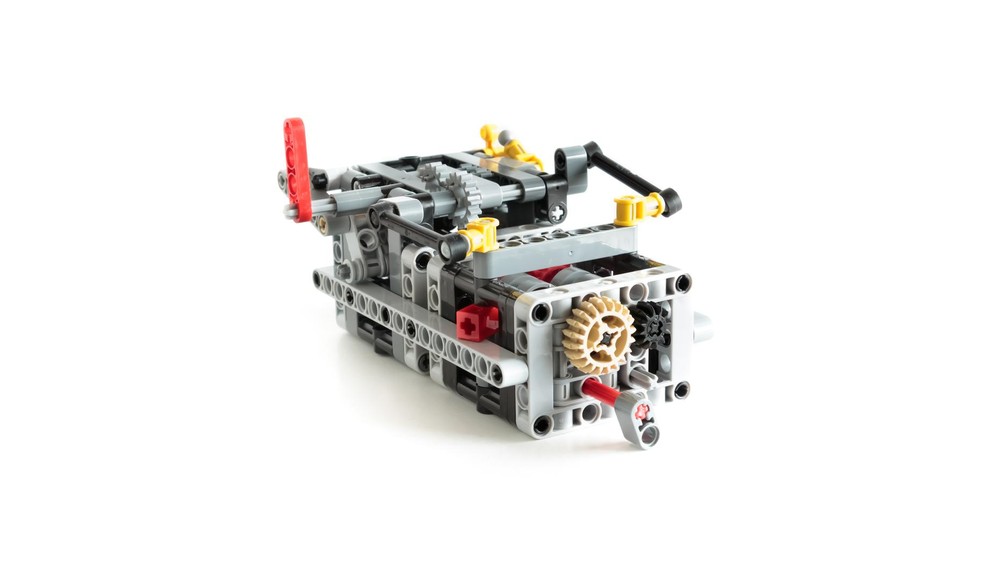 Lego Moc 8 Speed Sequential Gearbox V3 By Charbel Rebrickable Build With Lego