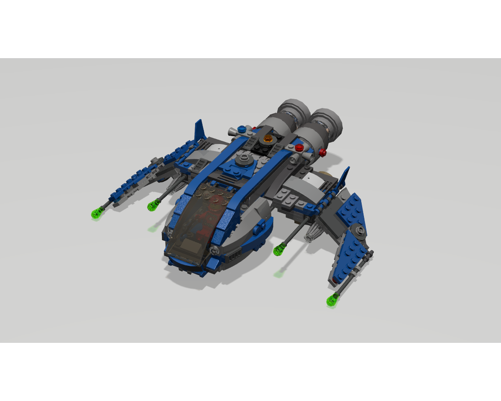 LEGO MOC-6830 Raptor Planetary Superiority Fighter (Space 2017 ...