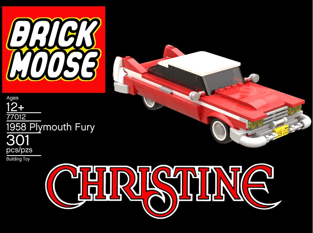 LEGO MOC BRICKMOOSE Christine - 1958 Plymouth Fury by BRICKMOOSE ...