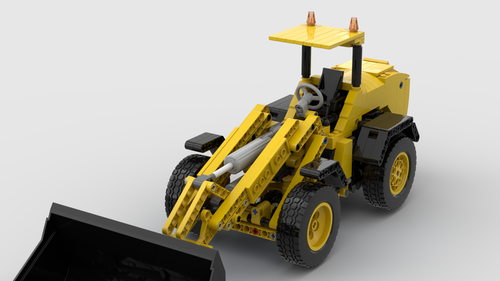 LEGO MOC AWD Mini wheel loader by Lones powered by buwizz by lones_lego ...