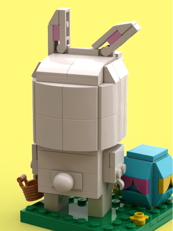 LEGO MOC Bunny Suit Brickheadz by Nicole1 | Rebrickable - Build with LEGO