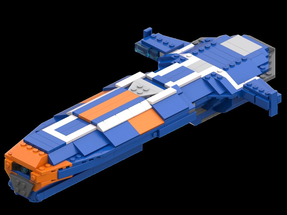 Lego Moc Hiigaran Ion Cannon Frigate By Darthsoban Rebrickable