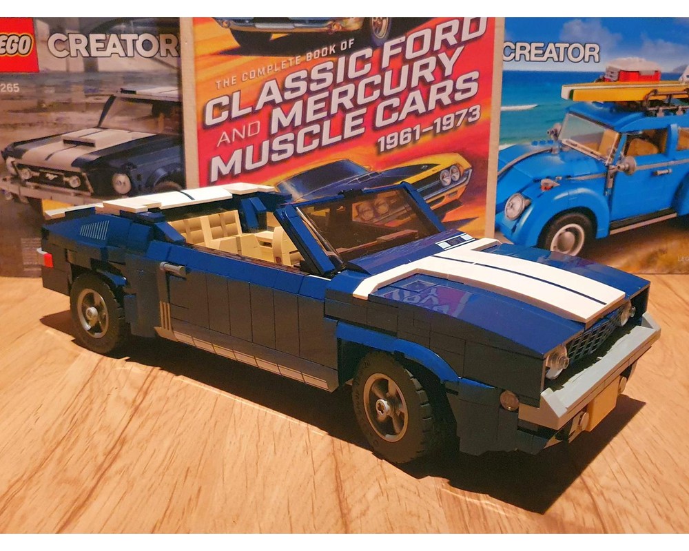 LEGO MOC Muscle car convertible by dziejek72 | Rebrickable - Build with ...