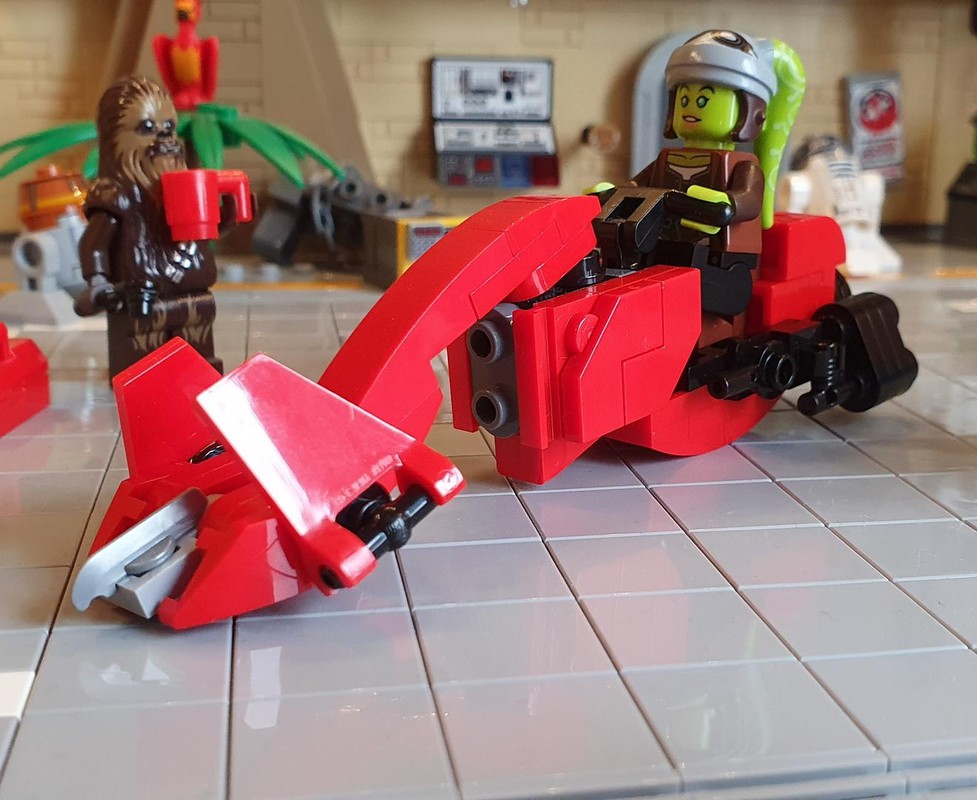 LEGO MOC Mobquet Flare-S Swoop by Moppo | Rebrickable - Build with LEGO