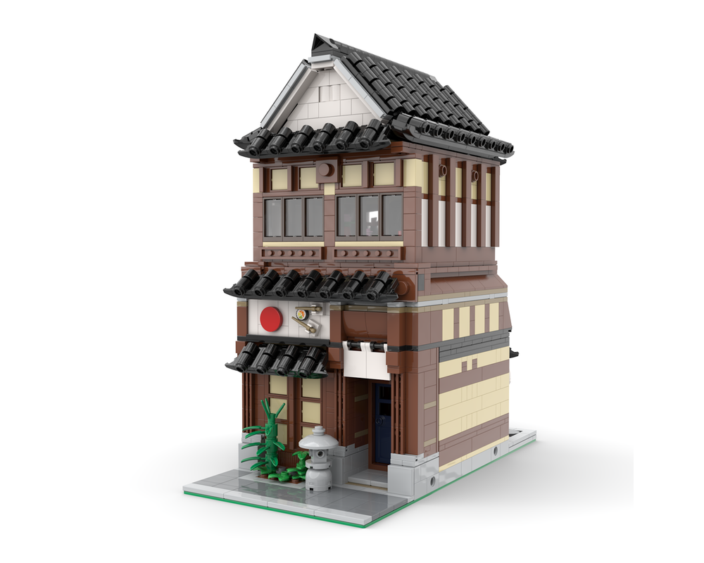 LEGO MOC Modular The Sushi Restaurant 寿司屋 by HannibalJoost ...