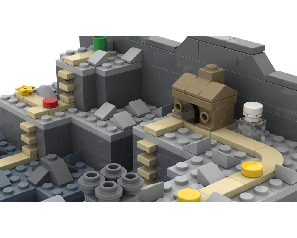 LEGO MOC Super Mario World - Vanilla Dome by DarrenW | Rebrickable ...