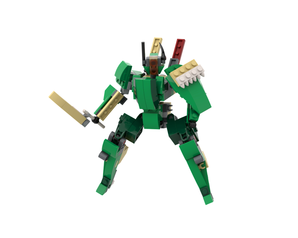 LEGO MOC Combat Mech 'Jet Stryker' by thesagan | Rebrickable - Build ...
