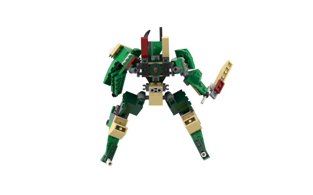 LEGO MOC-68579 Combat Mech 'Jet Stryker' by thesagan | Rebrickable ...
