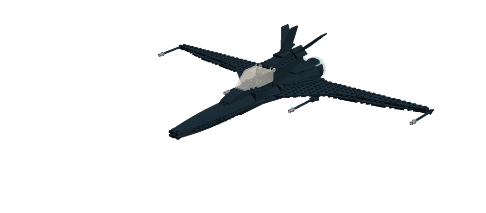 LEGO MOC Black Phoenix by Golden_Fish | Rebrickable - Build with LEGO