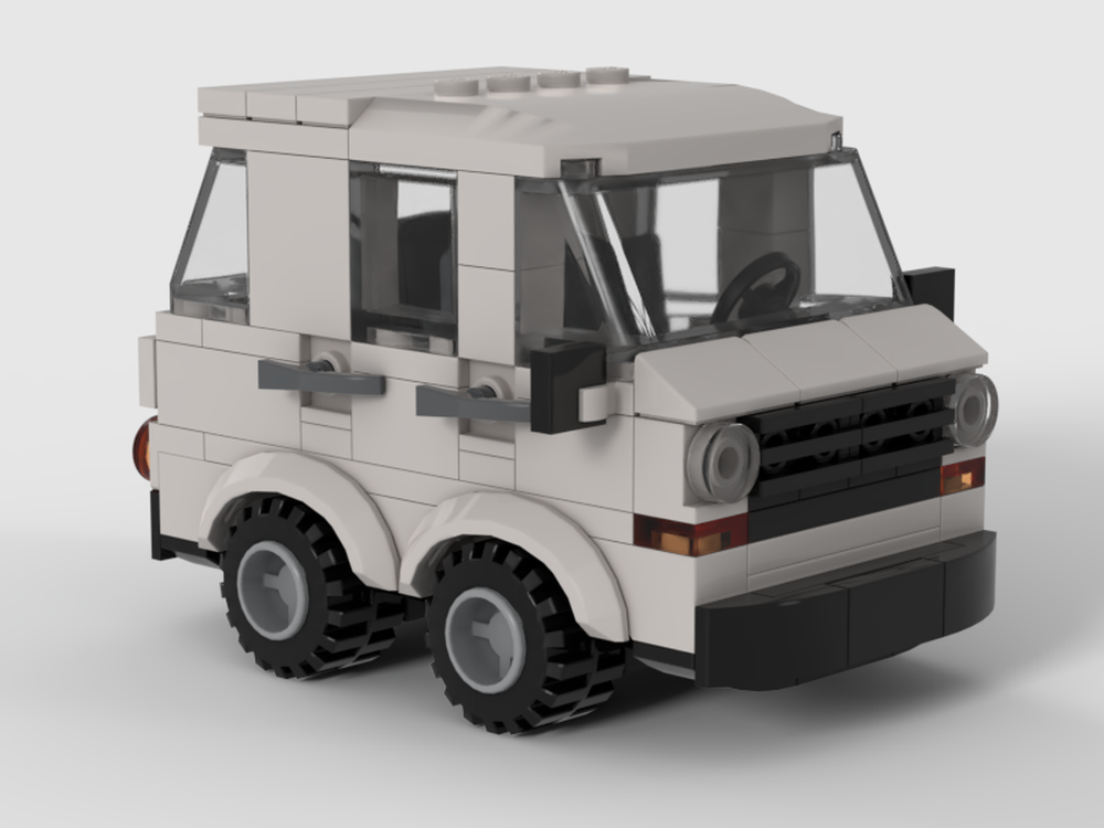Lego Moc Vw T3 Van Short Comic By Svenknie Rebrickable Build