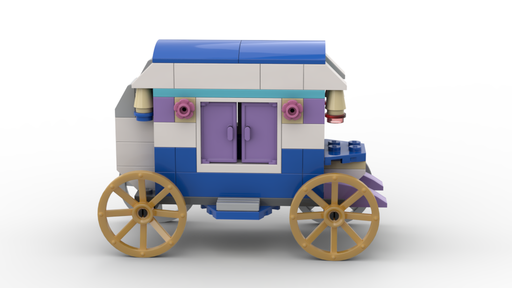 LEGO MOC 10715 Princess carriage by Lenarex | Rebrickable - Build with LEGO