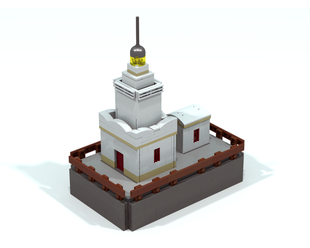LEGO MOC Little White Lighthouse by ww | Rebrickable - Build with LEGO