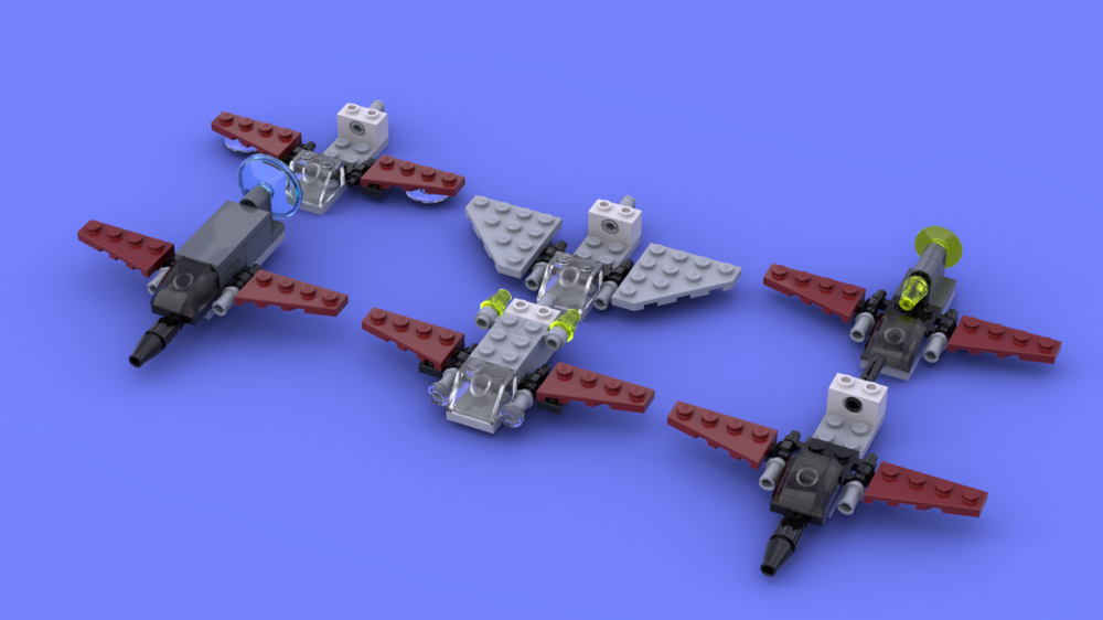 LEGO MOC Modifications of MOC-63869 Airplane by The0 | Rebrickable ...