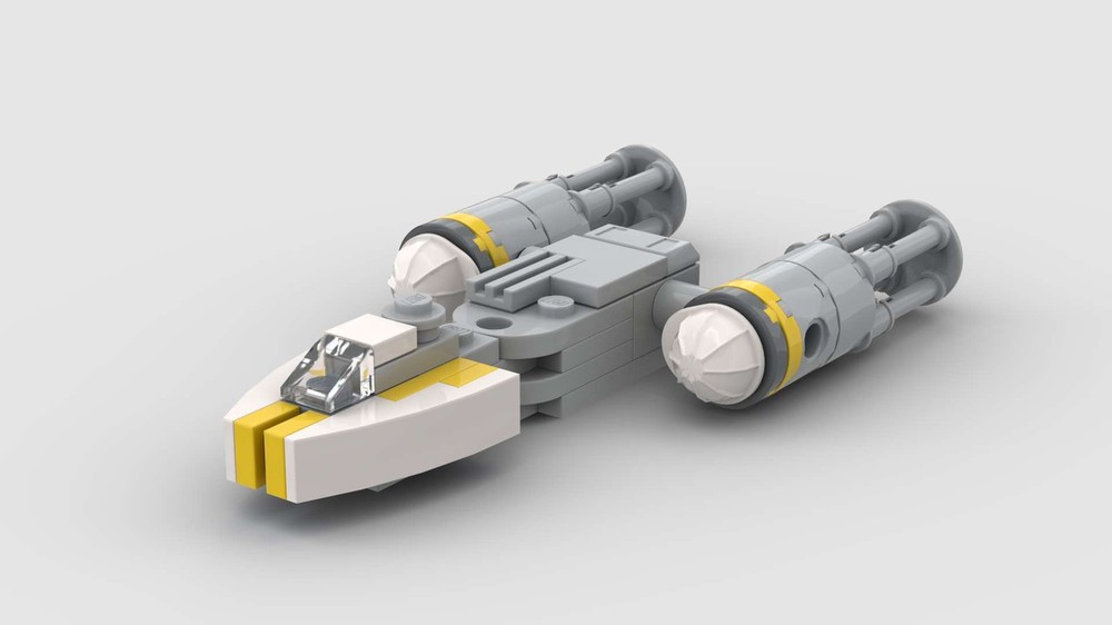 LEGO MOC Midi Scaled Y-Wing by mattster331 | Rebrickable - Build with LEGO