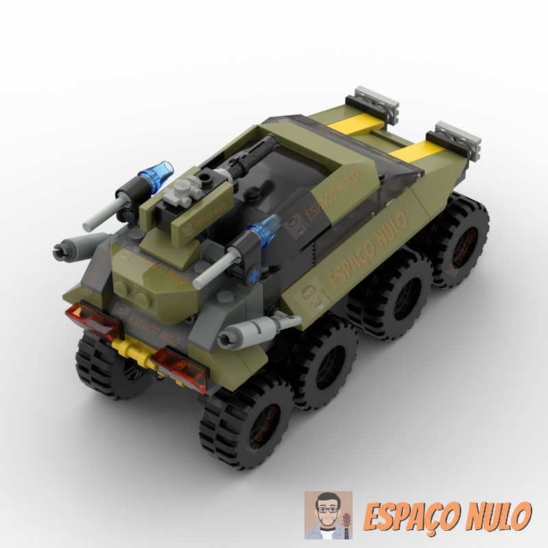 LEGO MOC Hydra Tank Display by Espnulo | Rebrickable - Build with LEGO