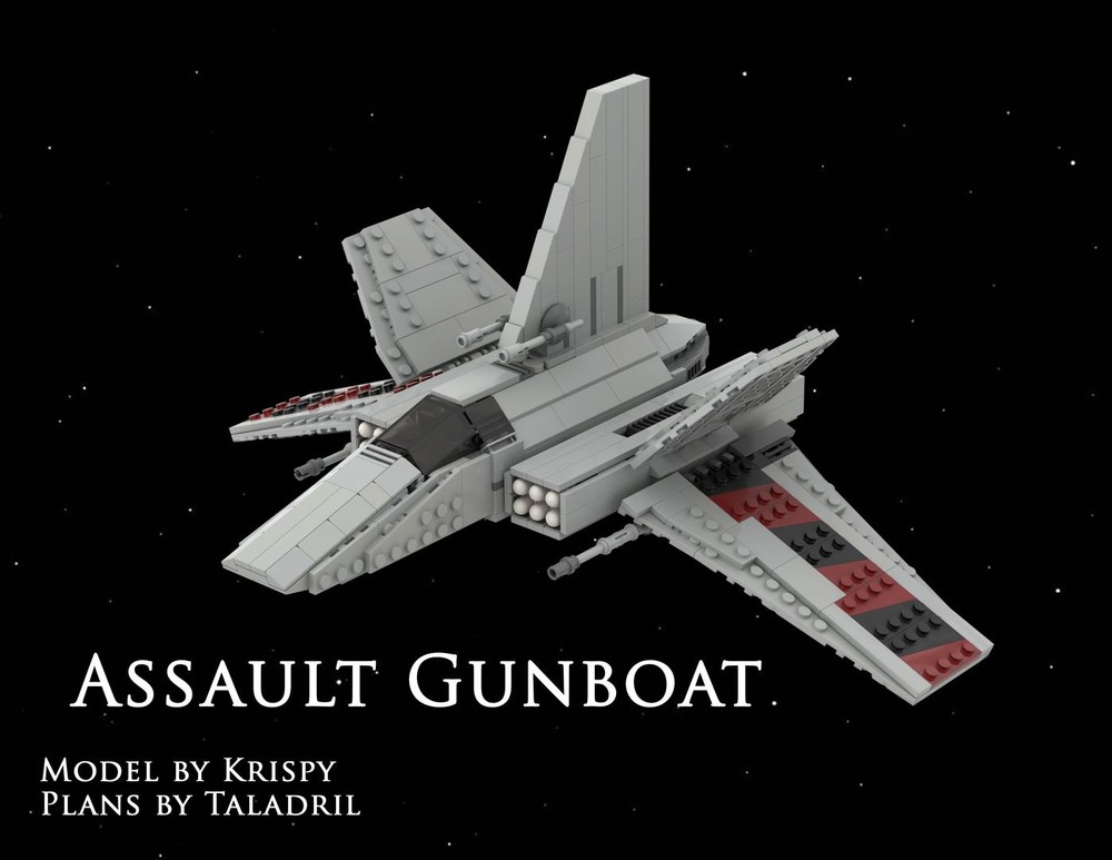 LEGO MOC-68731 Alpha-class Xg-1 Star Wing (Assault Gunboat) by Taladril ...