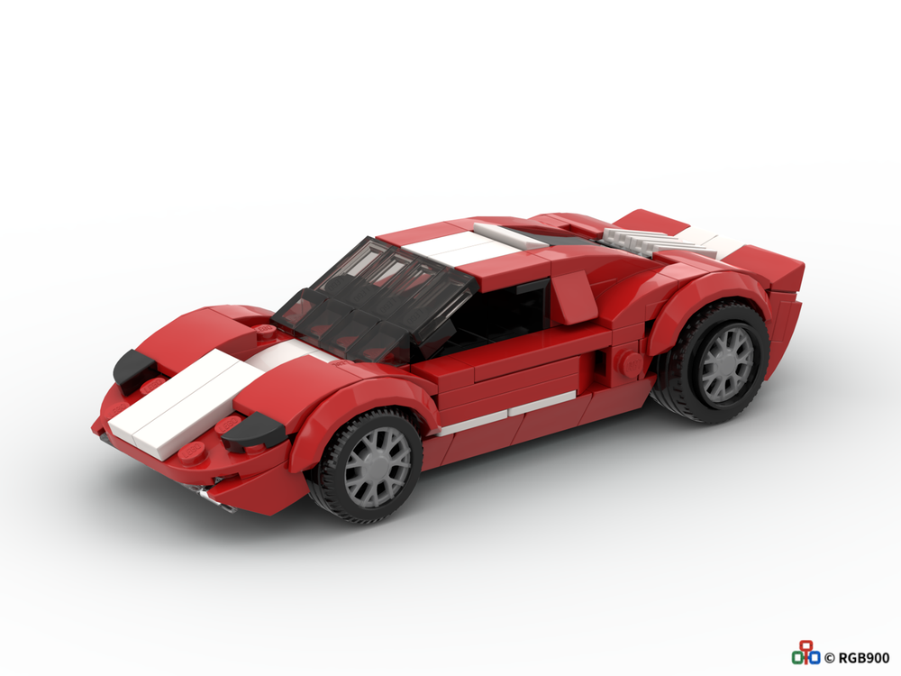 LEGO MOC Ford GT40 by RGB900 | Rebrickable - Build with LEGO