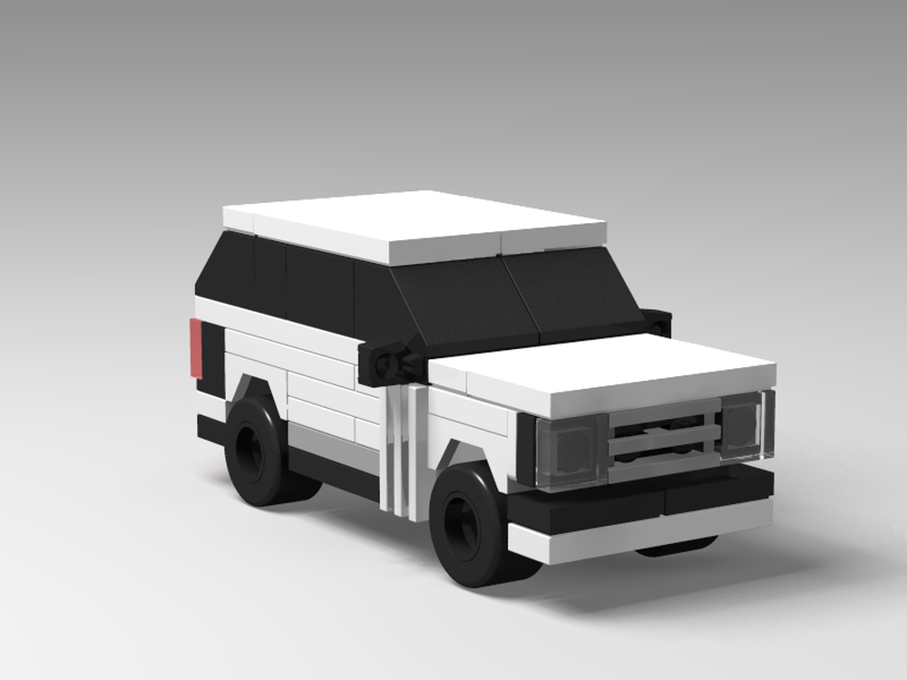 LEGO MOC 2017 Range Rover Vogue SE by HATNAN | Rebrickable - Build with ...
