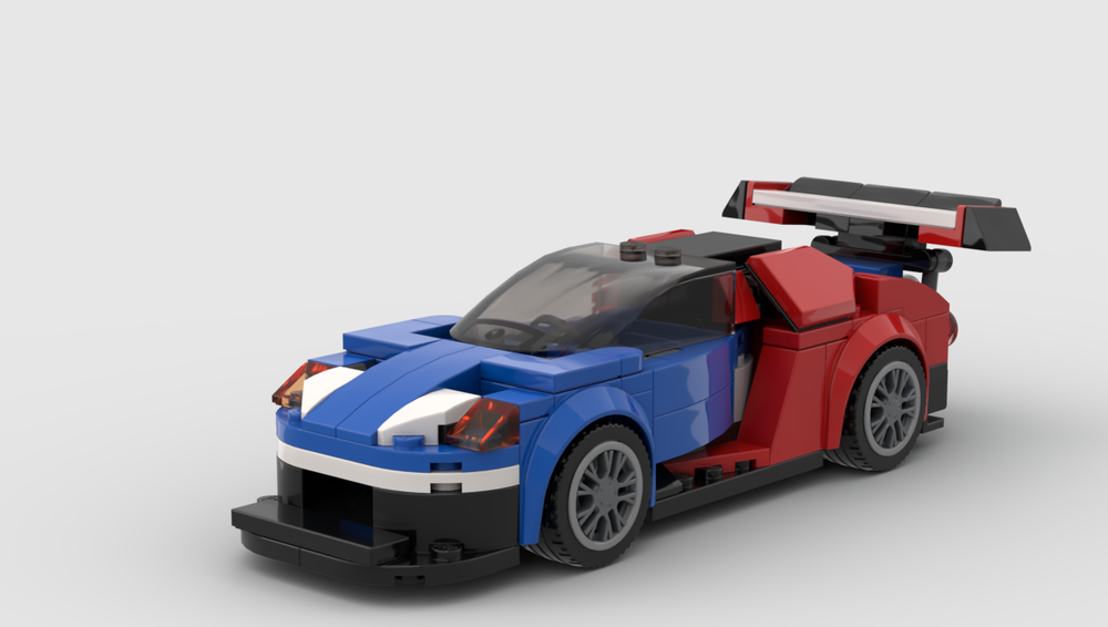 LEGO MOC 2016 Ford GT Race by brickster2310 | Rebrickable - Build with LEGO