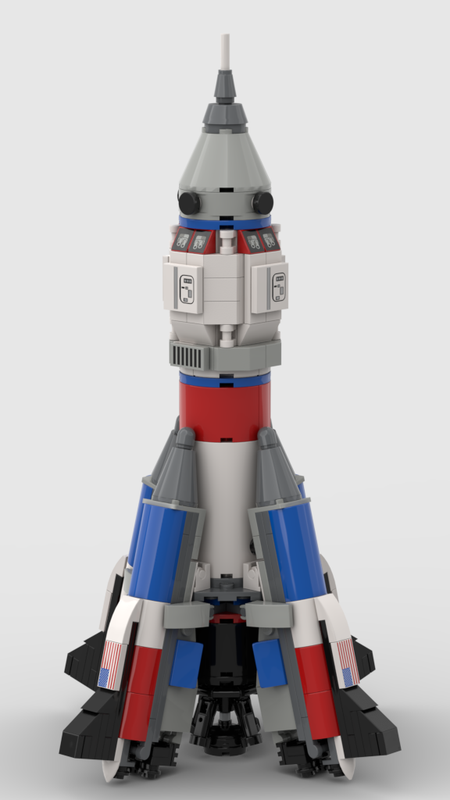 LEGO MOC MOC THE CARRIER ROCKET (The Wandering Earth) Version ...