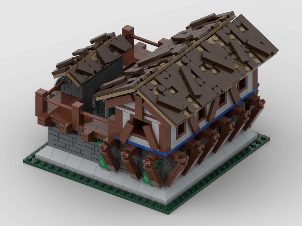 LEGO MOC Feudal Barracks by McGreedy | Rebrickable - Build with LEGO
