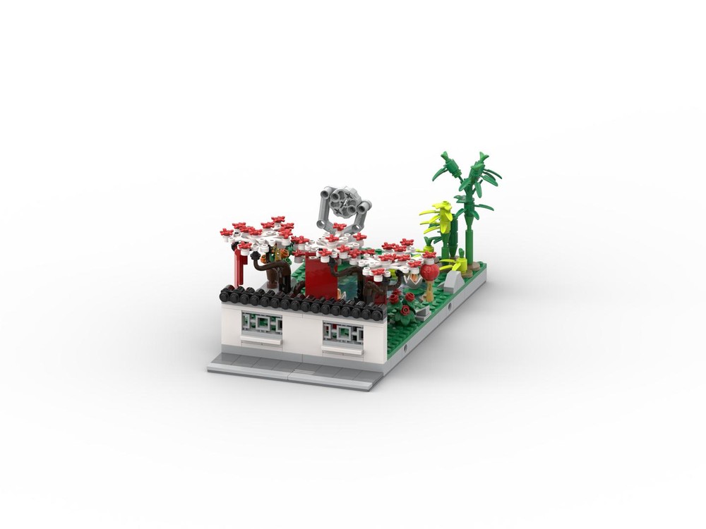 LEGO MOC Chinese Garden by Starmix_313 | Rebrickable - Build with LEGO