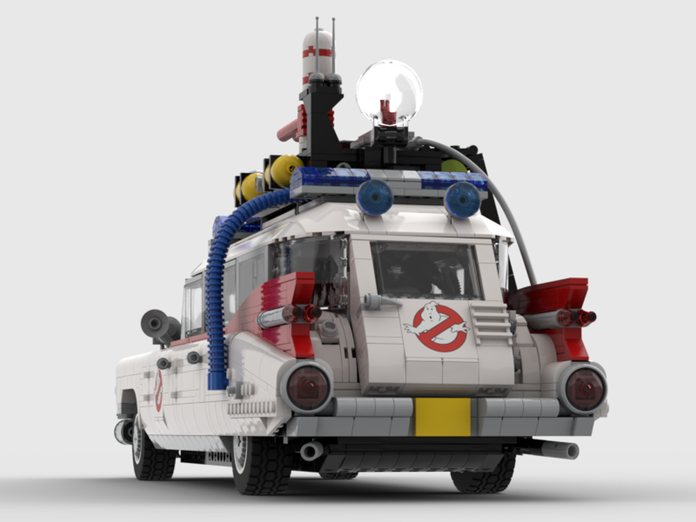 LEGO MOC Ecto-1 classic movies MOD by Linse | Rebrickable - Build with LEGO