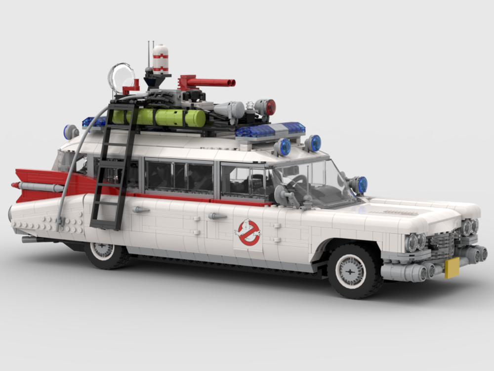 LEGO MOC Ecto-1 classic movies MOD by Linse | Rebrickable - Build with LEGO