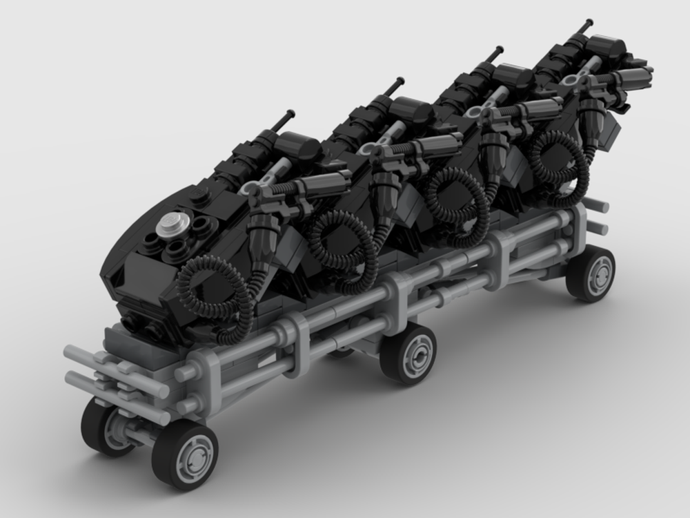 LEGO MOC Ecto-1 classic movies MOD by Linse | Rebrickable - Build with LEGO