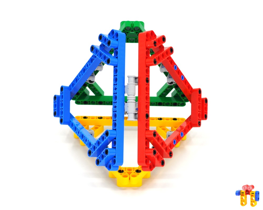 LEGO MOC Giant Regular Tetrahedron by xilanium | Rebrickable - Build ...