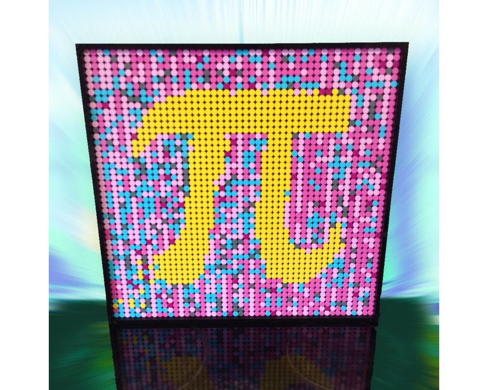 LEGO MOC 3.14159265358979323846 Pi by RedEquinox | Rebrickable - Build ...