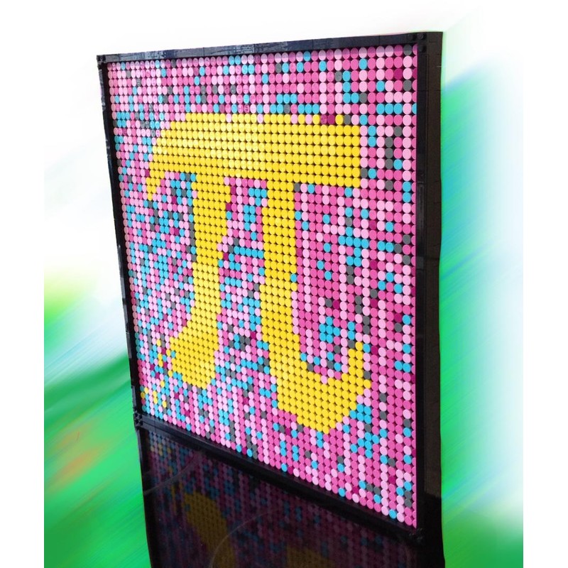Lego Moc 314159265358979323846 Pi By Redequinox Rebrickable Build