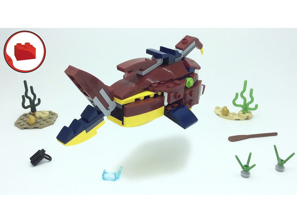 LEGO MOC-68921 Anglerfish - Lego Creator 31102 by Bricks Ideas ...