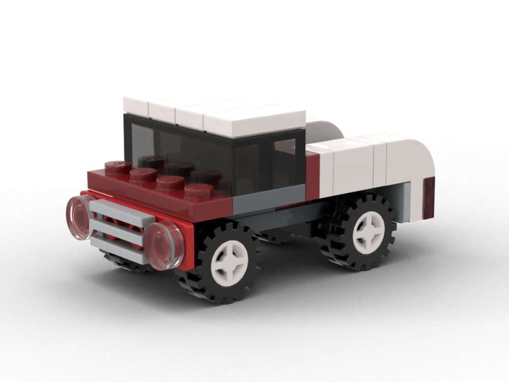 Lego Moc Mini Truck By Trambareman Rebrickable Build With Lego