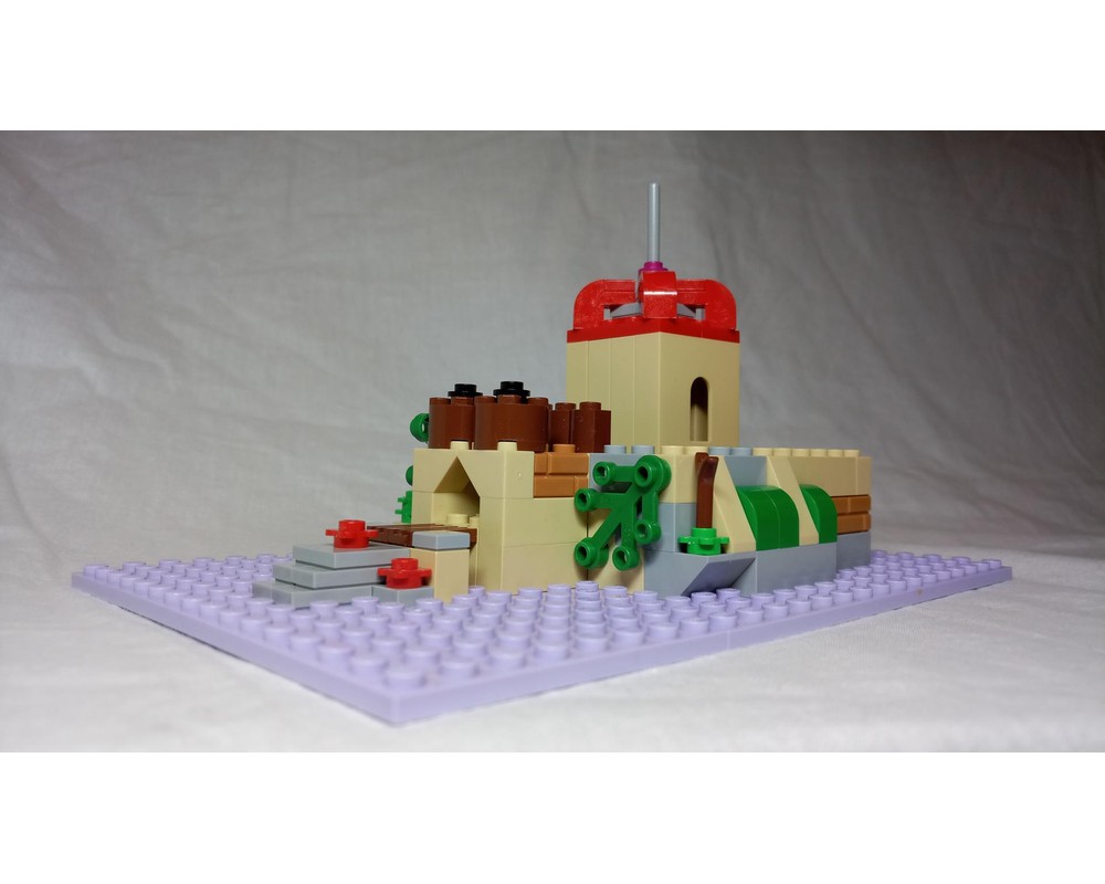 LEGO MOC Micro Castle with Keep by Dafeld | Rebrickable - Build with LEGO