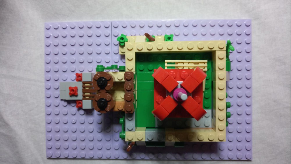 LEGO MOC Micro Castle with Keep by Dafeld | Rebrickable - Build with LEGO