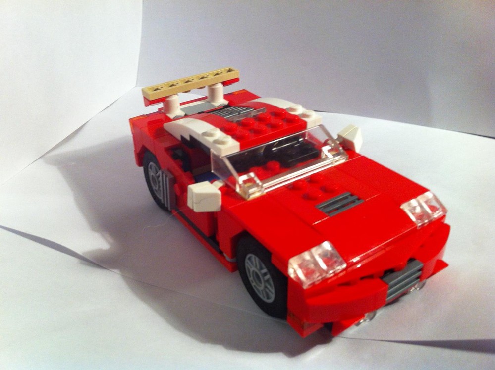LEGO MOC 5867 Porsche Cayman by Turbo8702 | Rebrickable - Build with LEGO