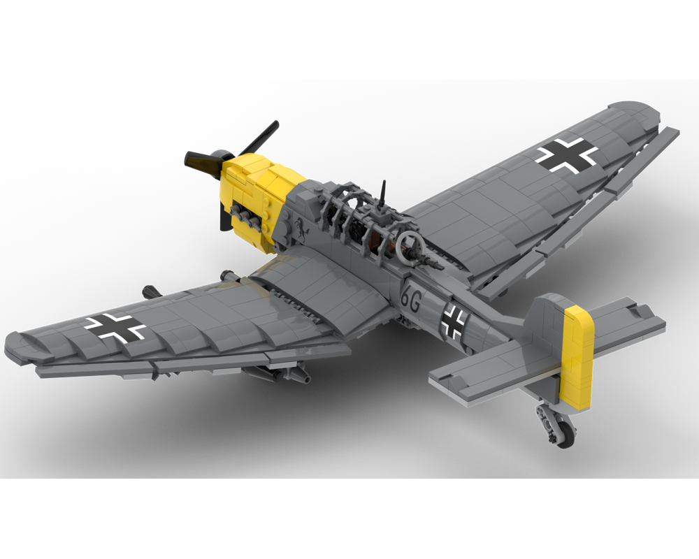 LEGO MOC Junkers Ju 87 Stuka B-2 by model hangar | Rebrickable - Build ...