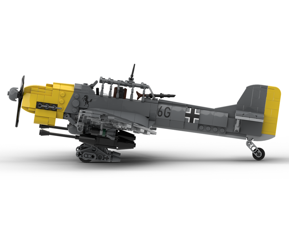 LEGO MOC Junkers Ju 87 Stuka B-2 by model hangar | Rebrickable - Build ...