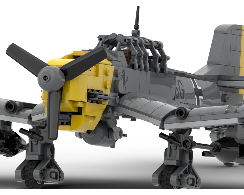 LEGO MOC Junkers Ju 87 Stuka B-2 by model hangar | Rebrickable - Build ...