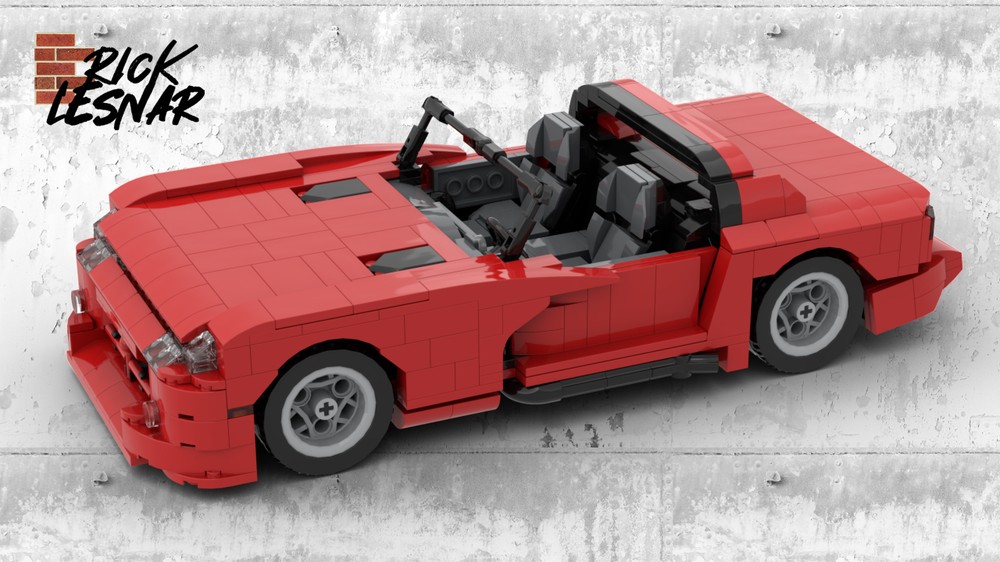 LEGO MOC Dodge Viper RT/10 (1992) by Brick Lesnar | Rebrickable - Build ...