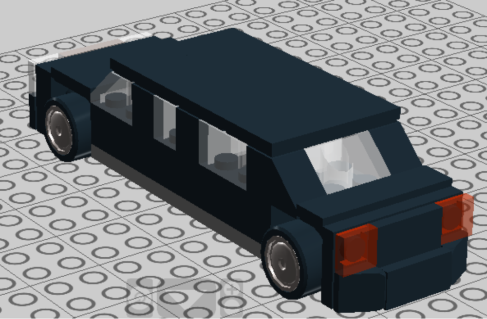 LEGO MOC 2009 Cadillac One (Obamamobile) by HATNAN | Rebrickable ...