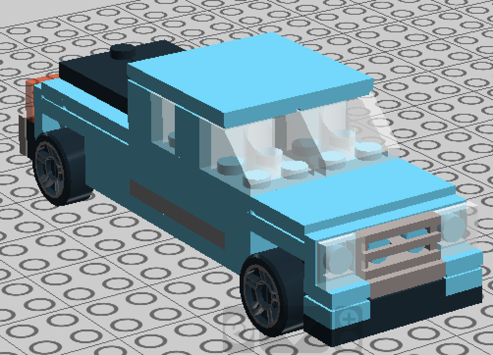 LEGO MOC 2008 Chevrolet Silverado 1500 LT Extended Cab by HATNAN ...
