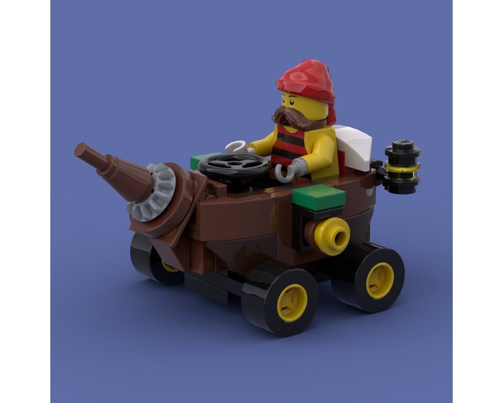 LEGO MOC Mario Kart - Landship by bric.ole | Rebrickable - Build with LEGO