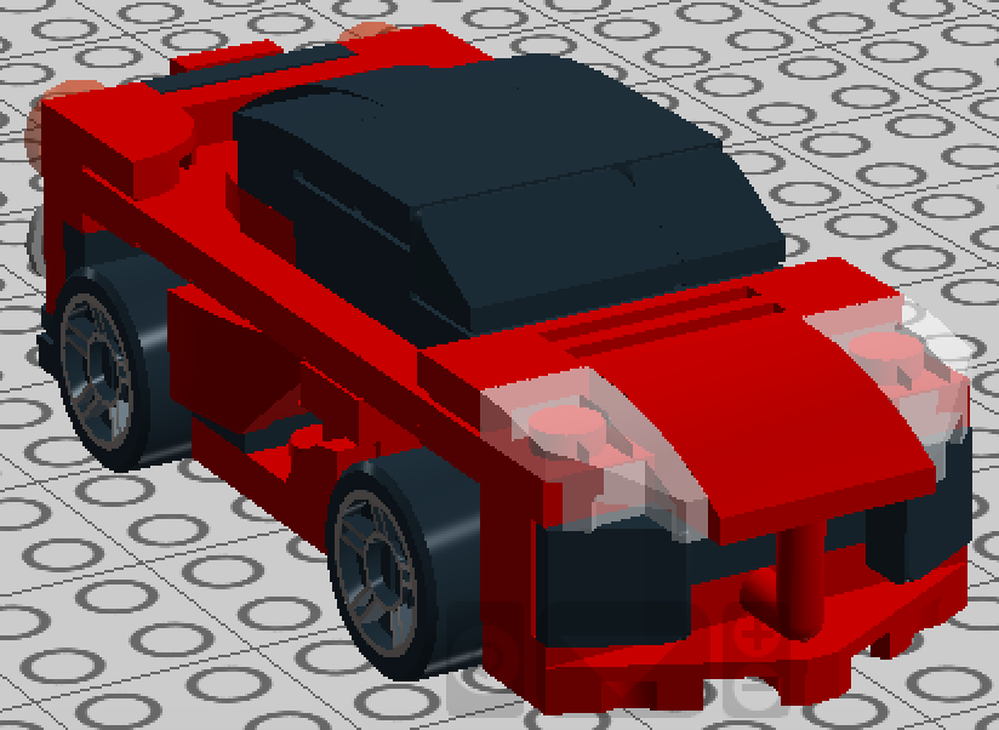 Lego Moc 2014 Ferrari Laferrari By Hatnan Rebrickable Build With Lego